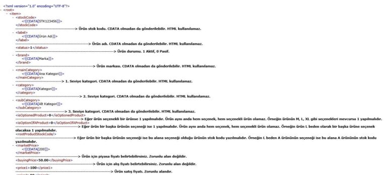 XML Entegrasyonu ile Siteler Arası Bilgi Aktarımı