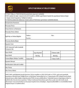 e-İhracat için ETGB (e-Ticaret Gümrük Beyannamesi) Rehberi